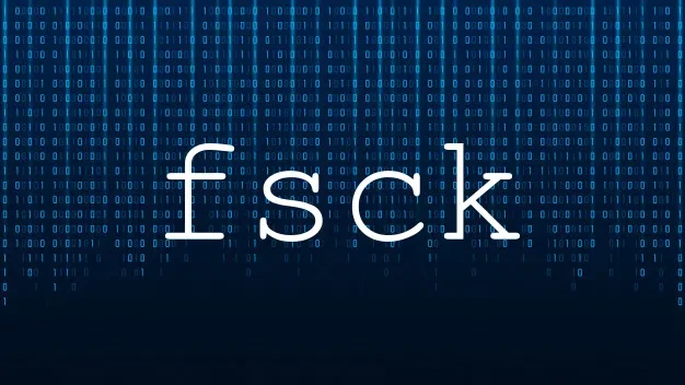 Como forçar o fsck (verificação de consistência do sistema de arquivos ...