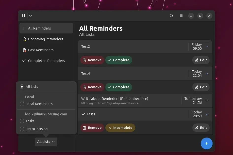 Reminders é um aplicativo de lista de tarefas GTK4 que sincroniza com o Microsoft To Do - Blog ...