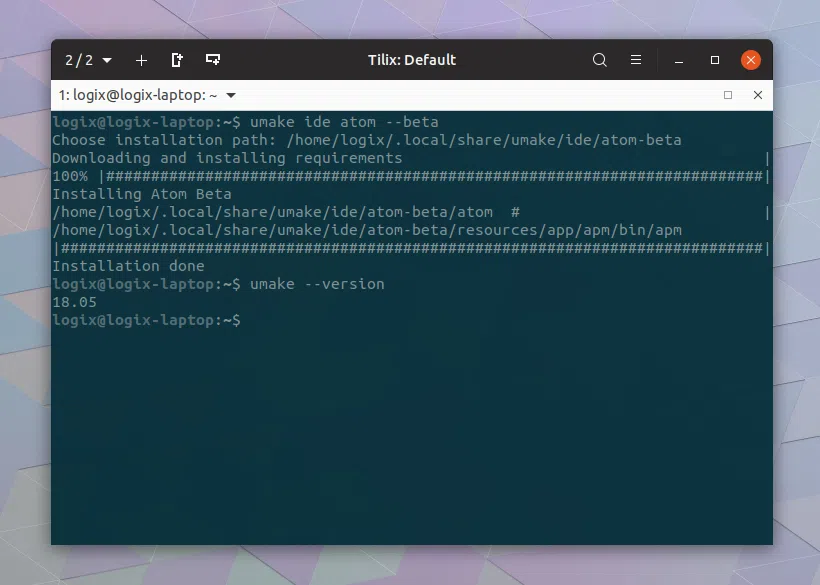Ubuntu Make Developer Tools Installer 18.05 adiciona suporte a Atom ...